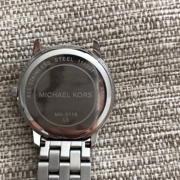Michael Kors | Accessories | Mk Silver Watch | Poshmark